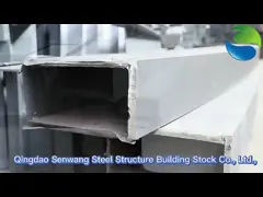 China Steel Structural Building with Thermal Insulation Sandwich Panels for sale