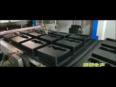 China Custom Black Pp ESD Plastic Trays Electronic ESD PCB Tray Anti Static for sale
