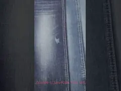 China Super Stretch Cotton Polyester rayon Denim Fabric with 11oz twill For man Jeans for sale