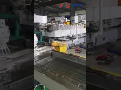 Durable 35B Air-Cooled Twin-Screw Extruder PP PVC ABS
