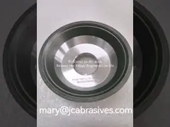 중국 450mm 1A1 레진 본드 연삭 휠 (수공구 및 절삭 공구의 표면 및 원통 연삭용) 판매용