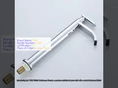 China Bathroom Faucet With Diverter Single Hole Deck Mounted Hot And Cold Sink Water Mixer Tap for sale