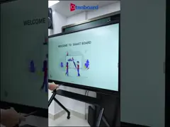 China 3840*2160 Collaborative Learning Anti-glare Surface Smart Digital Whiteboard for sale