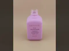 New Design Lighe Purple Glass Bottle for Perfume and Cream