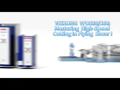 VEIKONG VFD580 586:Mastering High Speed Cutting in Flying shear !