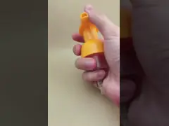 Delicate Design Orange Plastic Foam Pump for Shampoo Bottles
