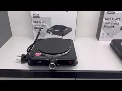 China Countertop Square Shape Portable Mini Hot Plate Electric Stove Single Burner for sale