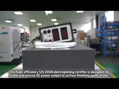 China 12v 200a High-efficiency Electroplating Rectifier, Voltage And Current Stabilizing Programmable Power Supply for sale