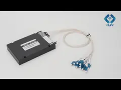 China SC/UPC Connector Type CWDM MUX DEMUX ABS Box for Metro Access and Data Centers Dual Fiber 4 Channels Mux Demux 1550 to 1610nm for sale