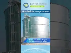 Dubai Fire Water Project (Galvanized Steel Tanks)