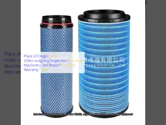 Construction Machinery Parts Truck Air Filter K2652 WG9X25190061 WG9X25190062