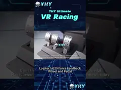 YHY-01.129 VR Car Driving Simulator With 3DOF 3 HD Screen