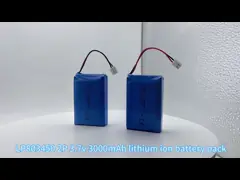 Перезаряжаемая Липо Ли полимерная ячейка 803450 3.7В 1500mAh 5.5wh