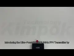 10W高出力3.3G VTX UAVビデオトランスミッター 3.3GHz FPV VTX IRC Trampプロトコル対応 RCドローン
