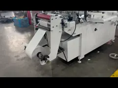 China Automatic Label Die Cutting Machine Hot Stamping Die Cut Sticker Machine for sale