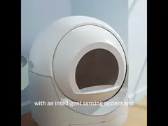 China Pet Smart Fully Automatic Extra Large Cleaning Odor Removal Cat Litter Box Anti-Splash Cat Litter Tray for sale
