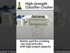 China Stone Crusher Machine Underground Grading Crusher Overload Protection for sale