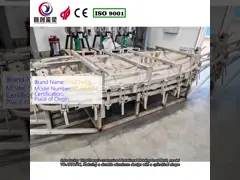 China Custom Aluminum Rotational Molding Boat Mold Cylindrical Design for sale