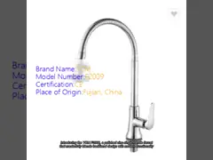 China Modern Hot Cold Water Tap With Traditional Design Polished Zinc Single Handle Faucet for sale