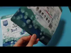 China Laundry Detergent Pod Packaging Bags Customizable PE Multi-Layer Design Moisture-Proof & Leak-Resistant SGS Certified For Global Bulk Orders for sale