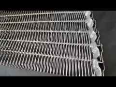 China IQF Tunnel Freezer Spiral Mesh Conveyor Belt for Cooling Towers for sale