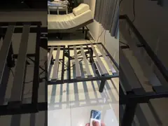 China Steel Smart Motion Bed Custom Electric Folding Bed Adjustable  zero gravity remote control smart bed for sale