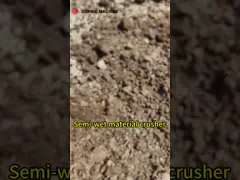 China High Moisture Content Material Anti-Blocking Fertilizer Hammer Crusher for sale