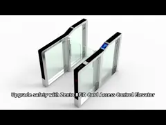 China ZT-948 Pedestrian Access Speed Lane Turnstile Gate and Elevator Control Linkage Solution for sale