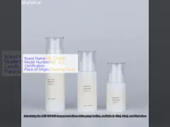 15ML 30ML 50ML Transparent Airless Lotion Pump Bottle with Sealing Type PUMP SPRAYER