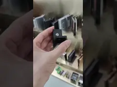 China Aluminum Alloy Paired 304 Stainless Steel Screws Matte Black Screw Holes Easy Installation And Fixation for sale