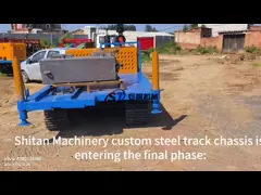 3-5 MT Loading Capacity Crawler Track Undercarriage