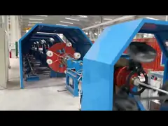 China Copper 12600 1+4 Wire Twister Machine Double Bow Type For Conductor for sale