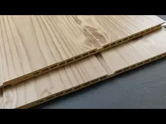 Co Extruded Anticorrosive Waterproof Wood Plastic Composite Wall Panels interior