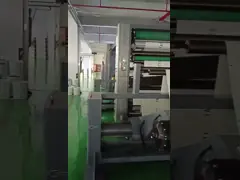 China High Speed Flexographic Type Paper 6 Color Flexo Printing Machine Unit Type for sale