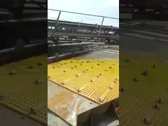 China 30mm High Wear Resistance Polyurethane Screen Mat with 300%+ Lifespan for Nickel Ore Extraction ISO 14001-Certified for sale