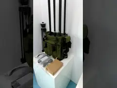 China 3KM Omnidirectional UAV Drone Jammer Defense GPS Antenna 500W for sale