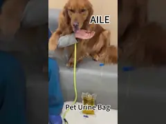 China Cat and Dog 300ml/500ml/1000ml Disposable Veterinary Urine Bag Pet Urinary Care for sale