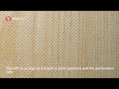 High-Performance Micro-Perforated Acoustic Panel with Honeycomb Core