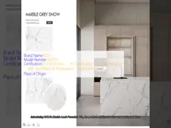 Floor/Wall Installation Type Porcelain Cement Look Tile with Marble Appearance