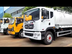 China Dongfeng Sewage Suction Tanker Vacuum Cleaning Sewer Sucking Cleaning Truck for sale