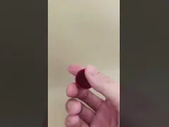 China Nice Design Red Plastic Cap for Skincare Bottles for sale