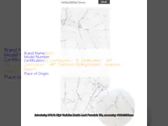 High Variation Marble Look Porcelain Tile in 1600x3200mm for End Applications