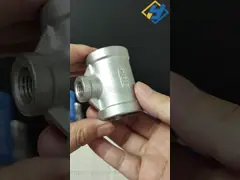 ANSI,AISI B16.5, AISI B16.47, AISI B16. Stainless Steel Screwed Pipe Fittings Female Reducing Tee