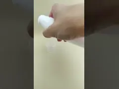 Delicate Design White Trigger Pump Sprayer Bottle for Cosmetic