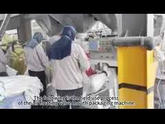 China Mortar Packing Machine Malt Flour Valve Bag Filling Machine Powder Packing Machine With air Valve Quick Delivery Automatic Fine Sand Valve Bag Filling Packing Machine for sale