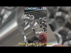 China Carbon Steel 3 Web Mud Pump Valve Seat Triplex Mud Pump Spare Parts for sale