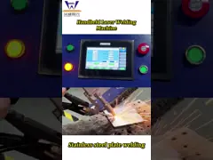 China 2000W Portable Laser Welding Machine Handheld Operation Achieve Beautiful Welds for sale