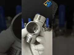 Cross Pipe Fittings Cross Stainless Steel 316/304 Stainless Steel Pipe Fitting BSPT Pipe Thread