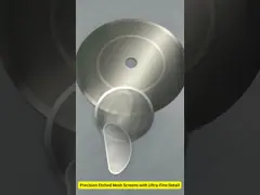 Malla metálica de grabado de precisión de 0,1 mm sin rebabas ni tensiones