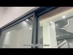 China Custom Made House Hotel Office Balcony Aluminium Sliding Glass Doors and windows Bullet Proof Sound Proof Glass Door for sale